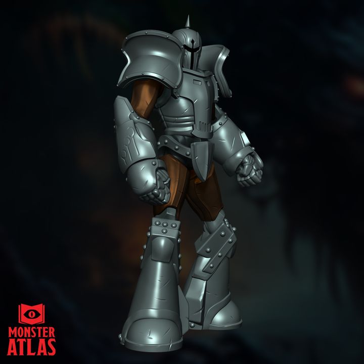 3D Printable Shield Guardian by Monster Atlas